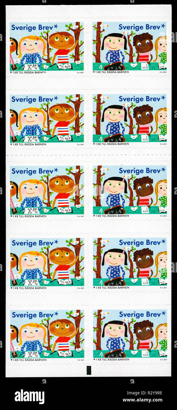 Children Stamps High Resolution Stock Photography and Images - Alamy