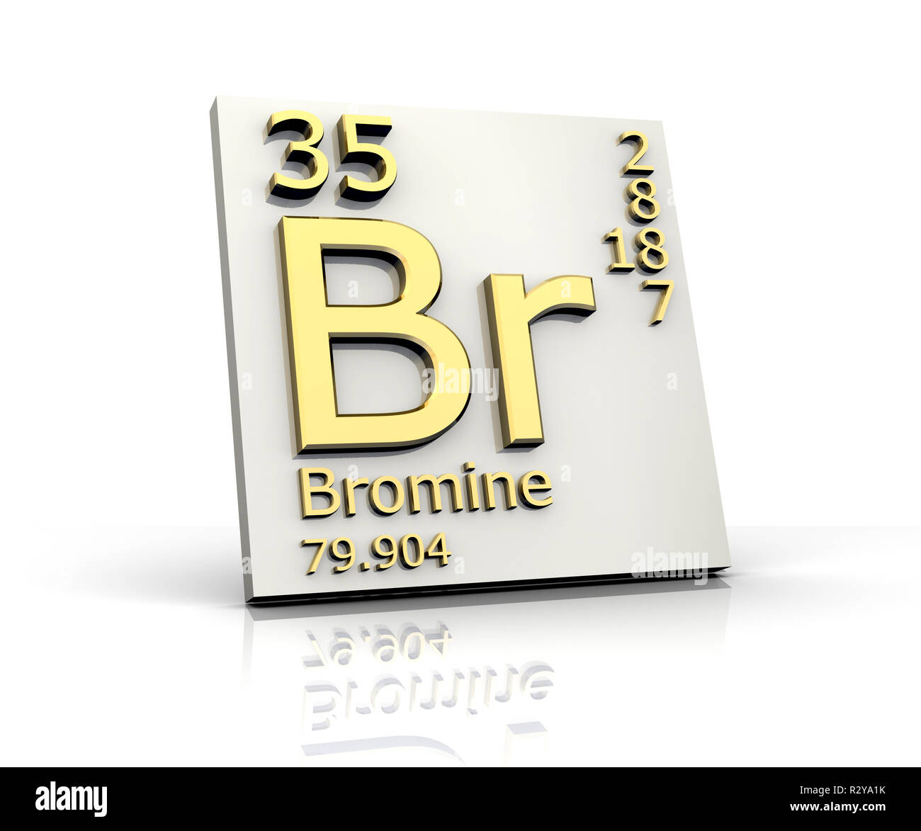 Bromine atom hi-res stock photography and images - Alamy
