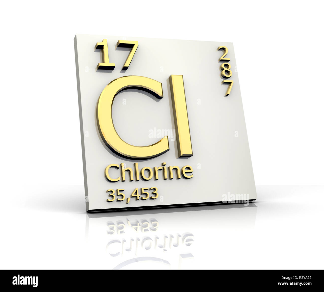 Chlorine element hi-res stock photography and images - Alamy