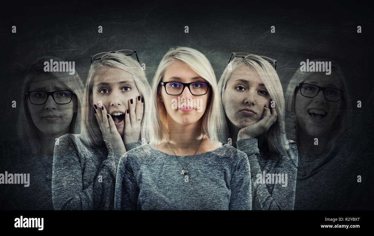 Split personality hi-res stock photography and images - Alamy