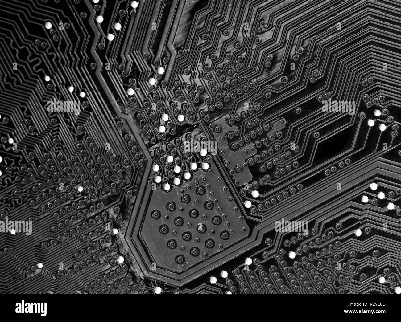 Digital industry process Black and White Stock Photos & Images - Alamy