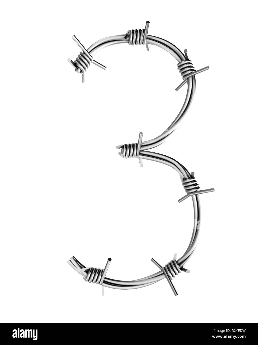 Third spike Cut Out Stock Images & Pictures - Alamy