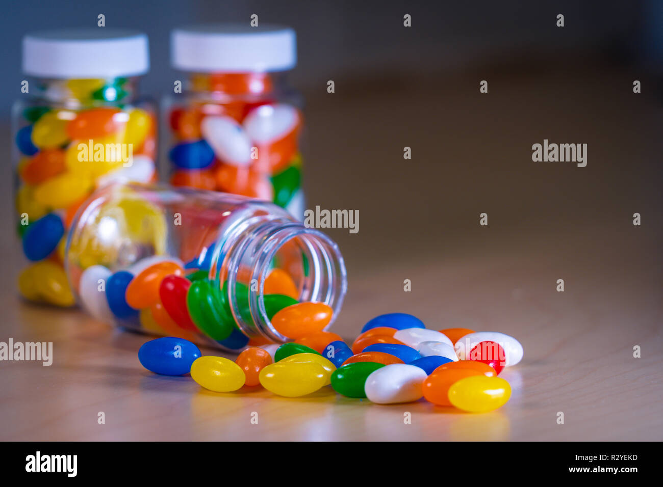 Multi vitamin pill and bottle hi-res stock photography and images - Alamy