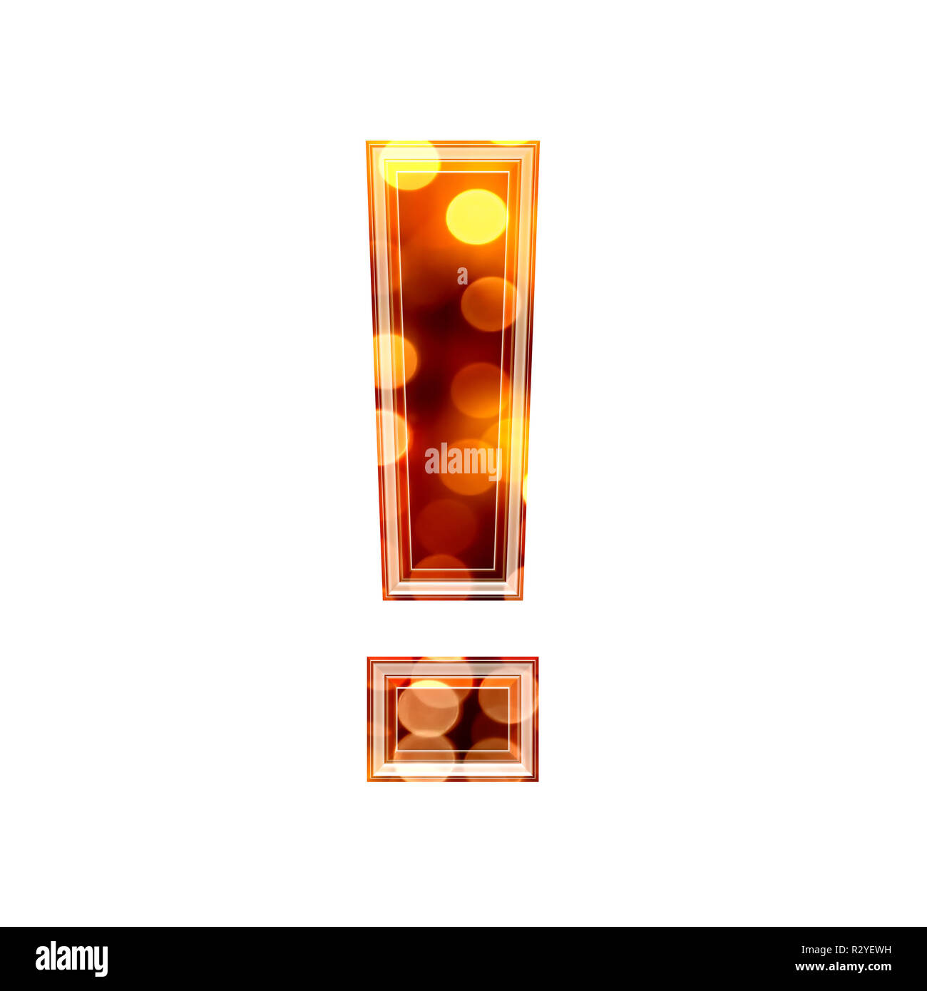 Blur bokeh reflection red light Cut Out Stock Images & Pictures - Alamy