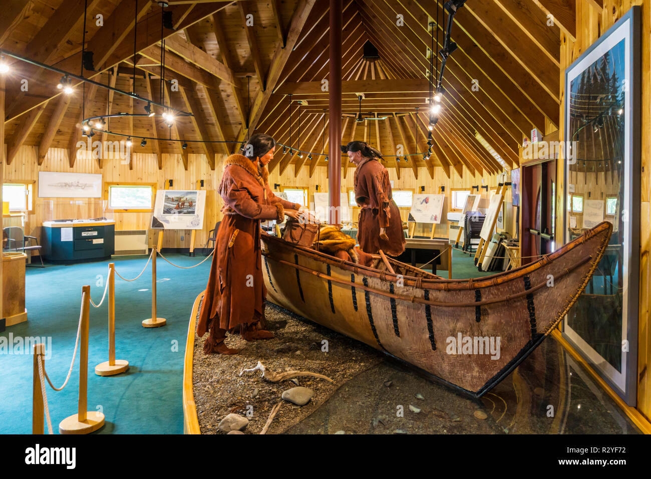 Beothuk canoe hi-res stock photography and images - Alamy