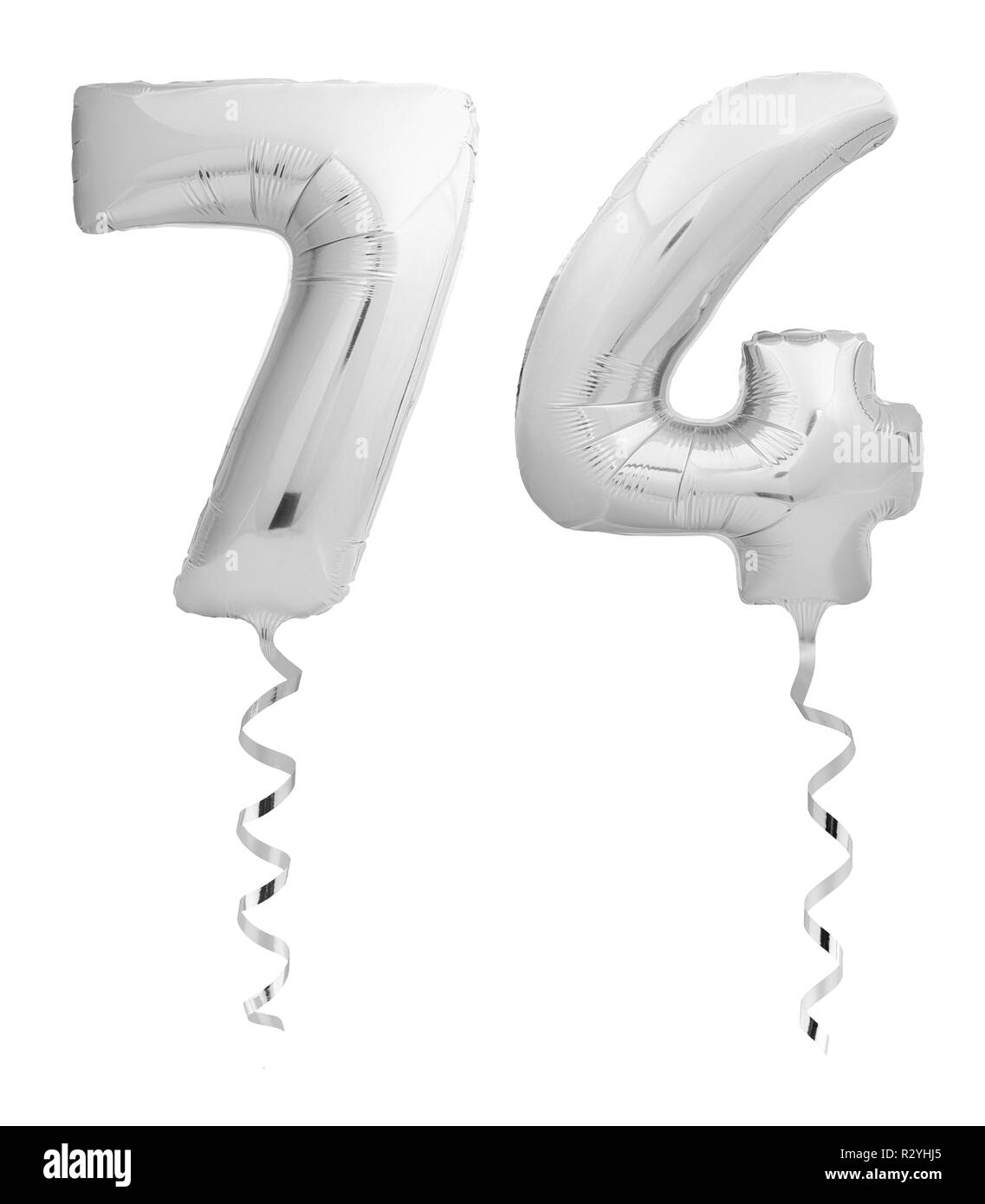 Number 74 Cut Out Stock Images & Pictures - Alamy