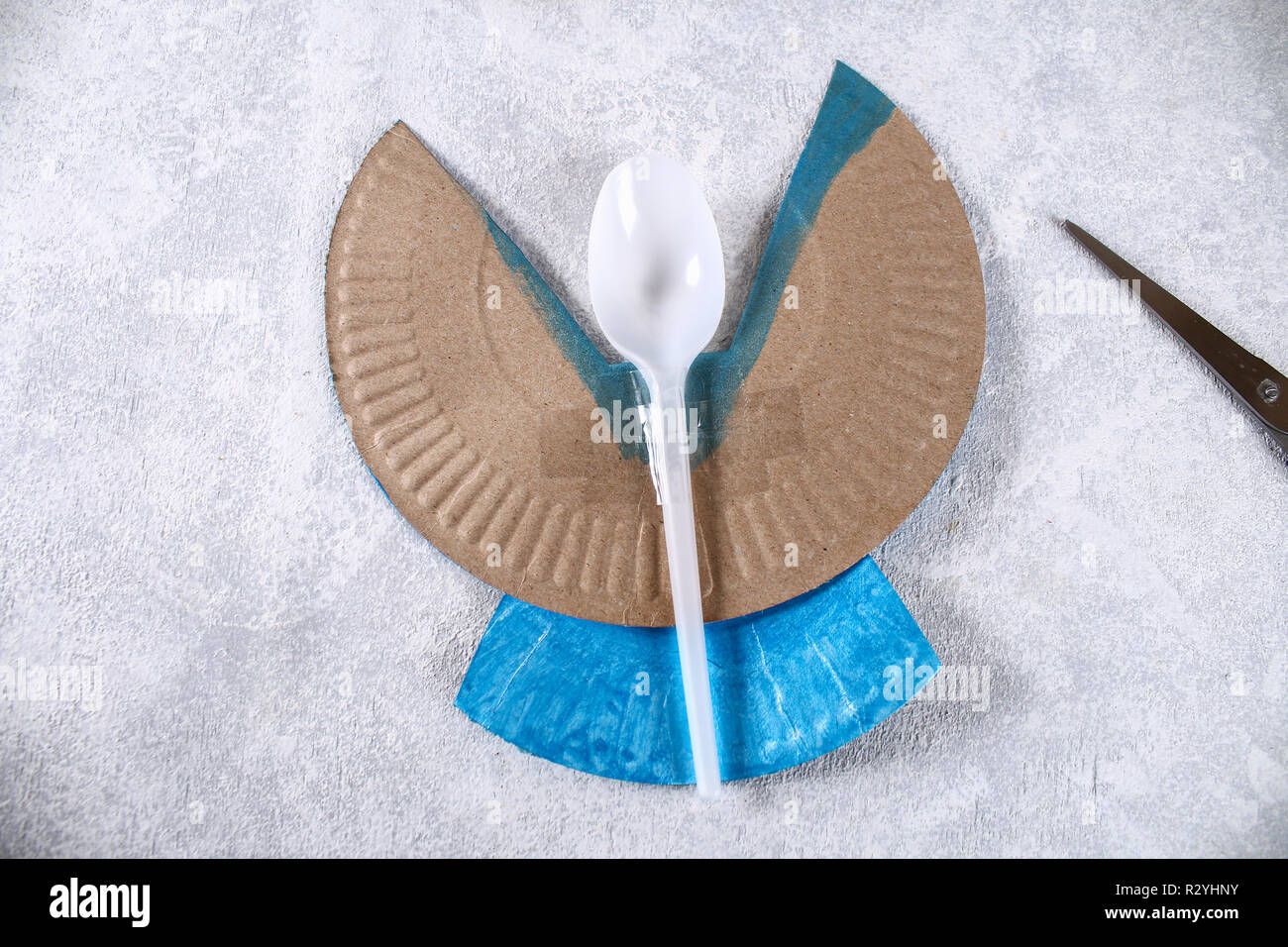 The process of creating your own Christmas angel from a disposable ...