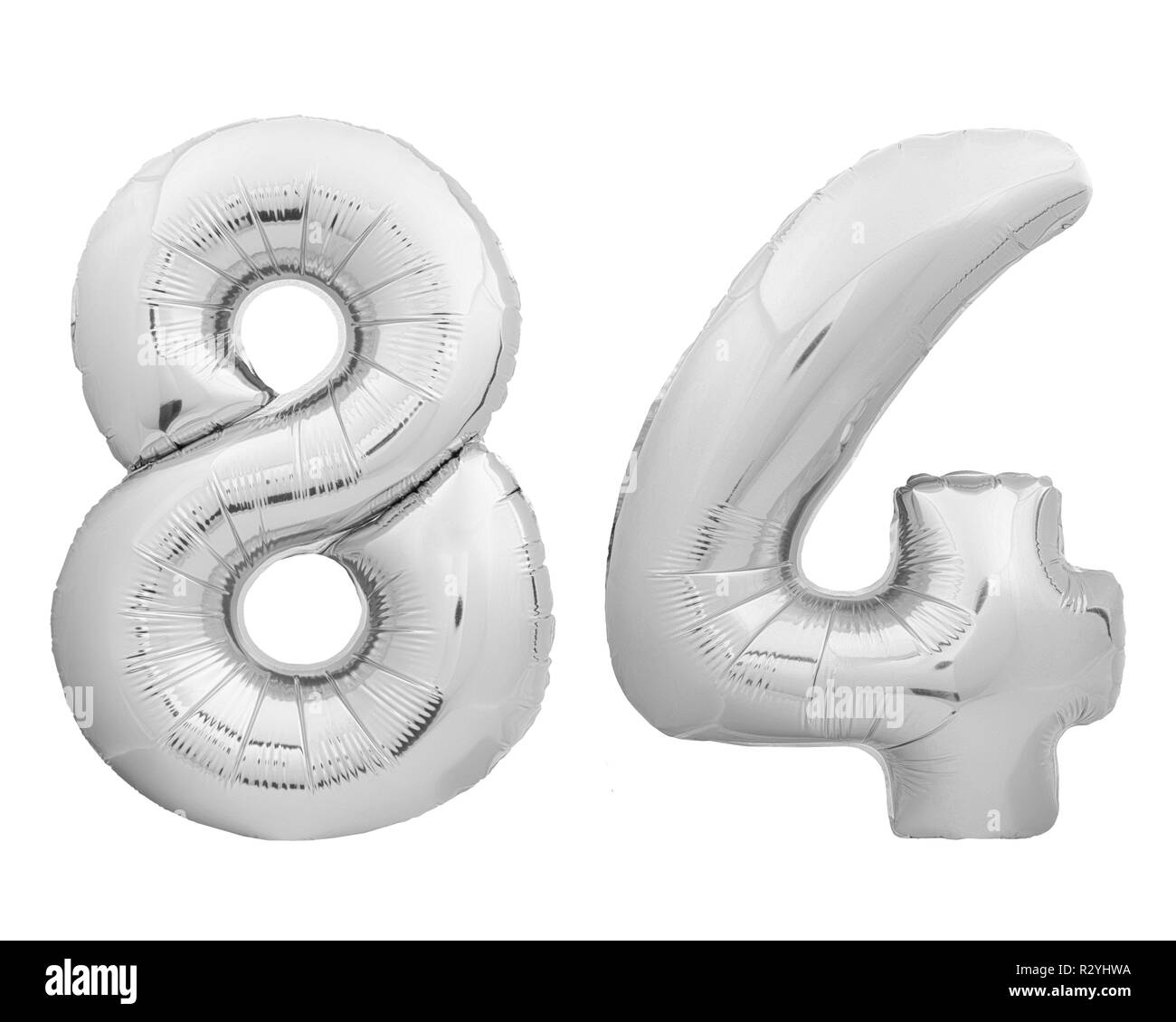 Balloon number 84 Black and White Stock Photos & Images - Alamy