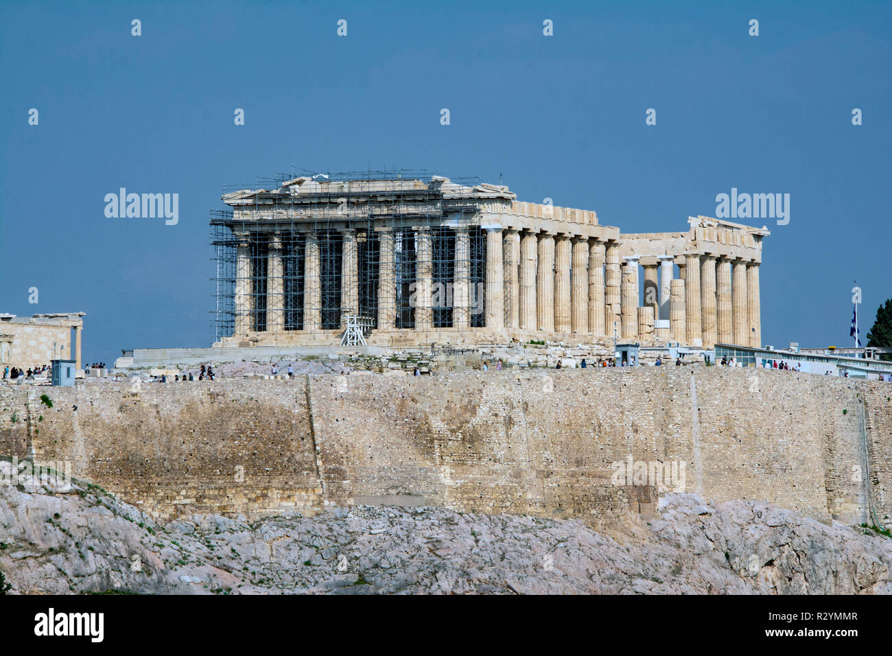 A view of the Parthenon Stock Photo - Alamy