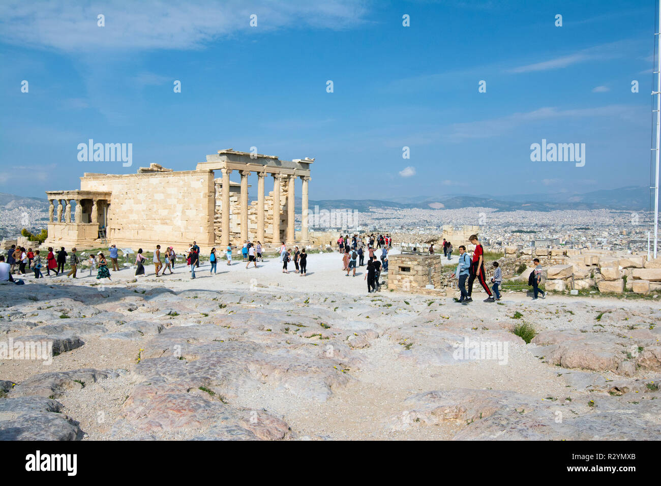 A view of the Erechtheion Stock Photo - Alamy