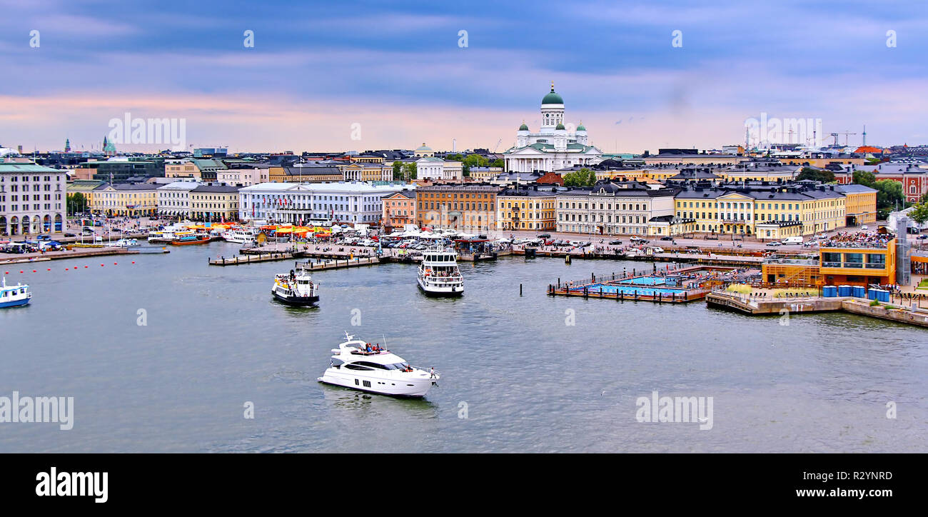 Helsinki finland aerial view hi-res stock photography and images - Alamy