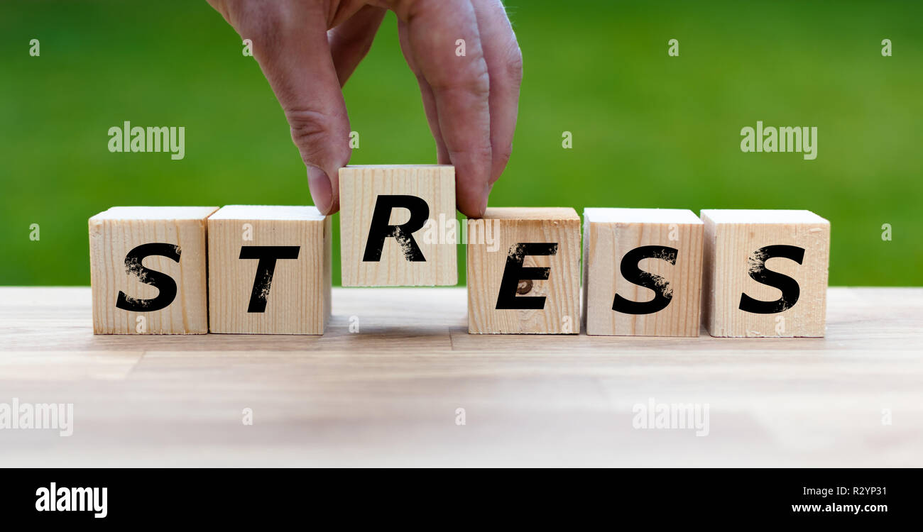 The word stress hi-res stock photography and images - Alamy