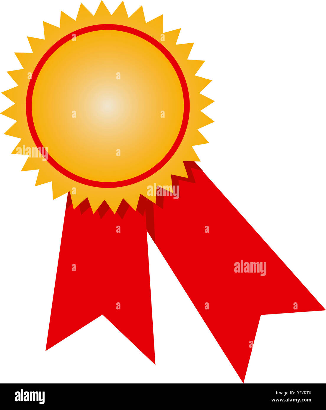 Gold party badge document hi-res stock photography and images - Alamy