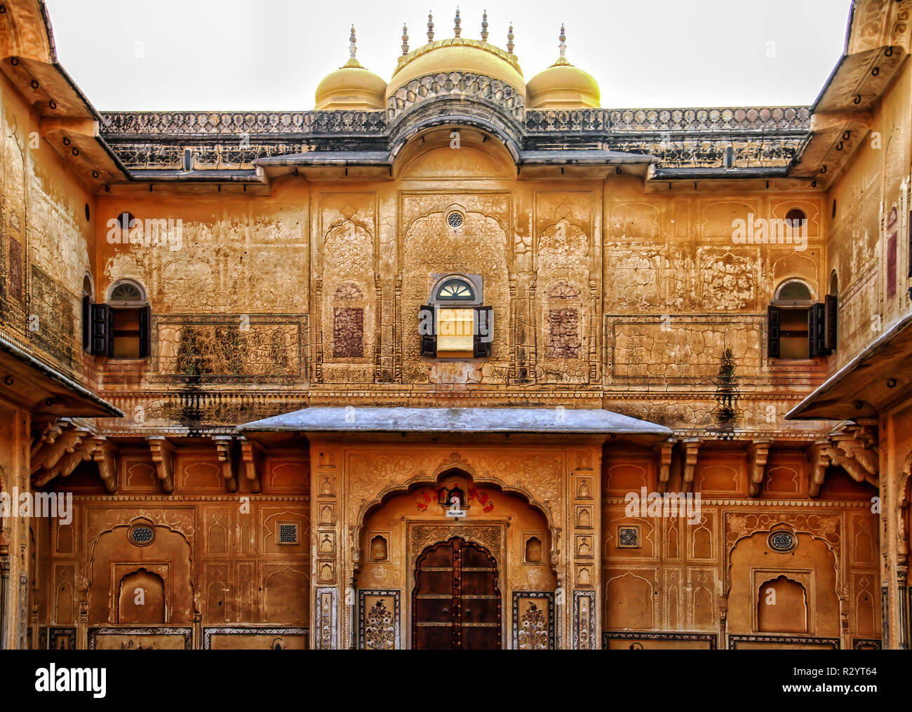 Fresco landscape india hi-res stock photography and images - Alamy