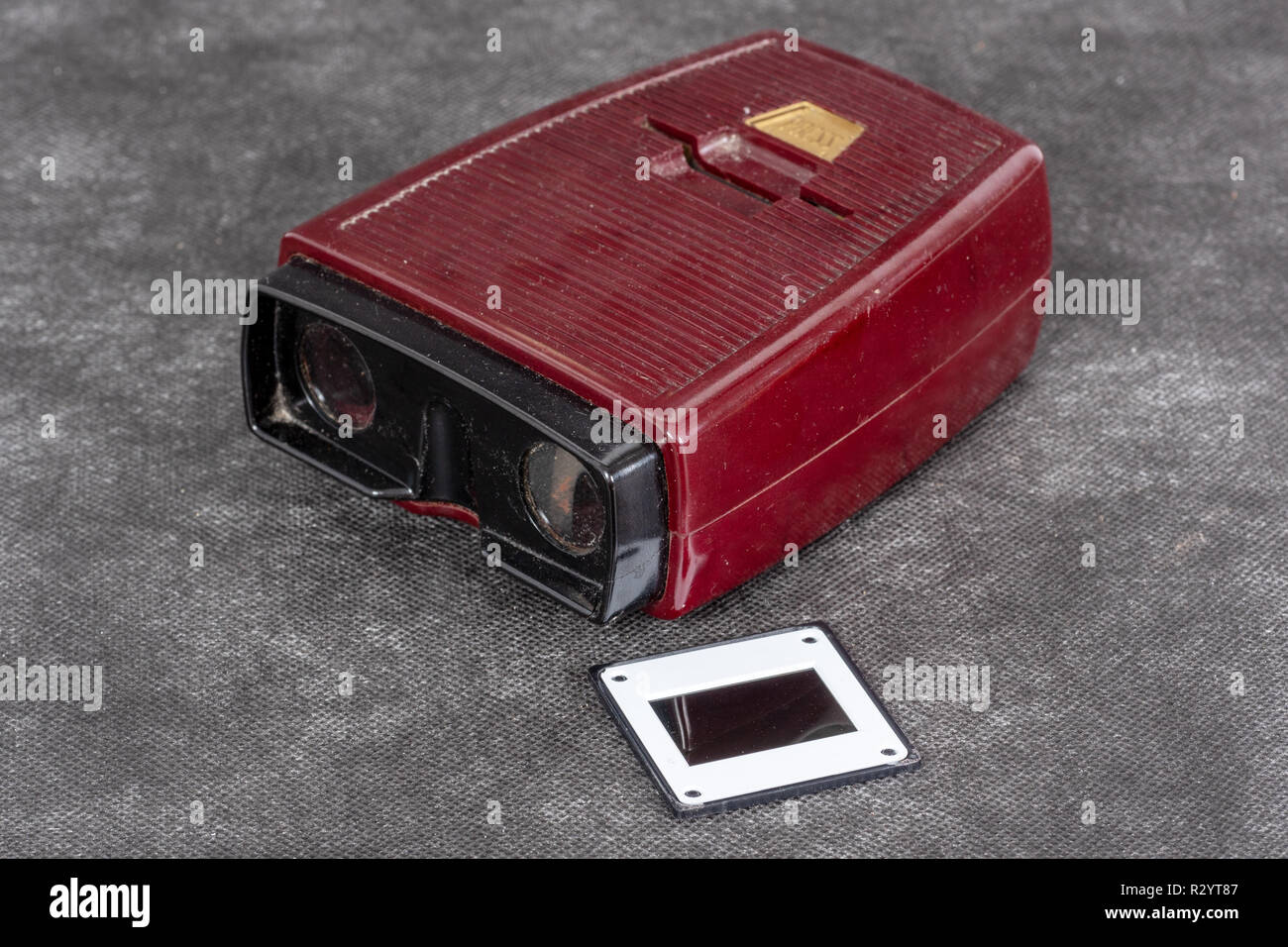 a close up of antique slide viewer Stock Photo - Alamy
