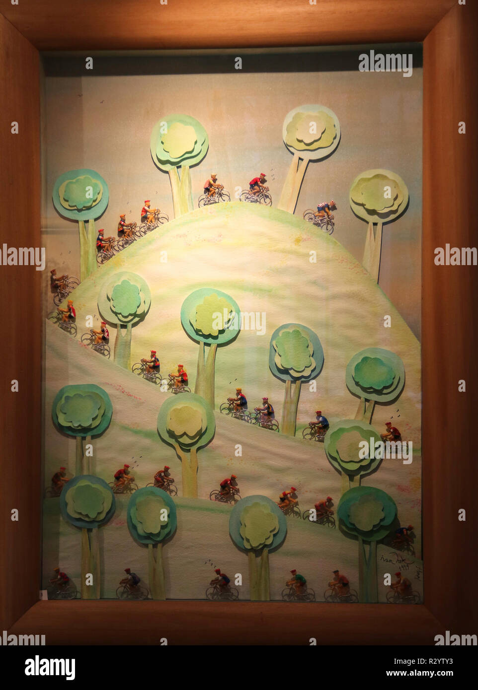 Ivan Hor Hungarian origin painter, living in the Saint-Tropez, France ...