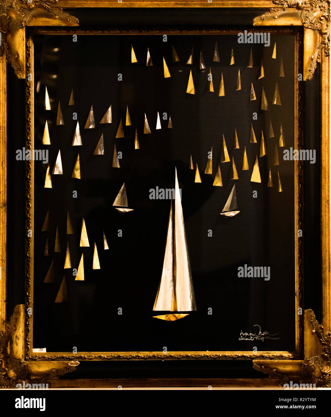 Ivan Hor Hungarian origin painter, living in the Saint-Tropez, France ...