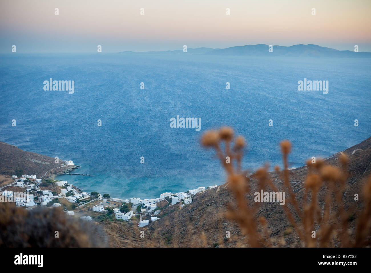 Views of Tinos island in Greece Stock Photo - Alamy