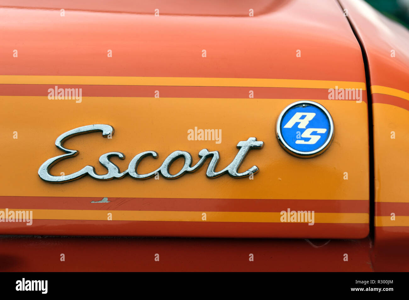 Ford Escort RS2000 Badge Stock Photo - Alamy