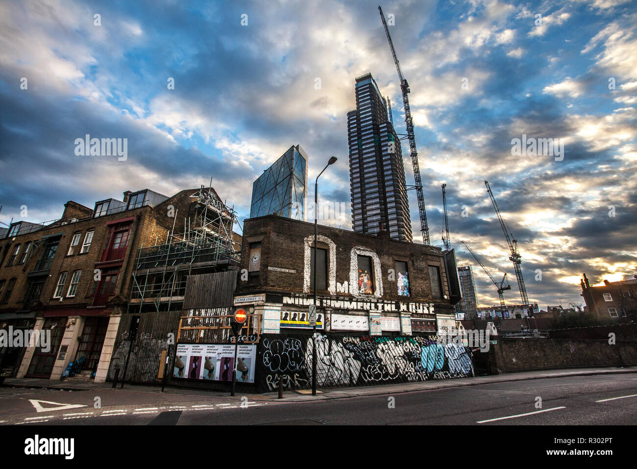 Commercial Street High Resolution Stock Photography and Images - Alamy