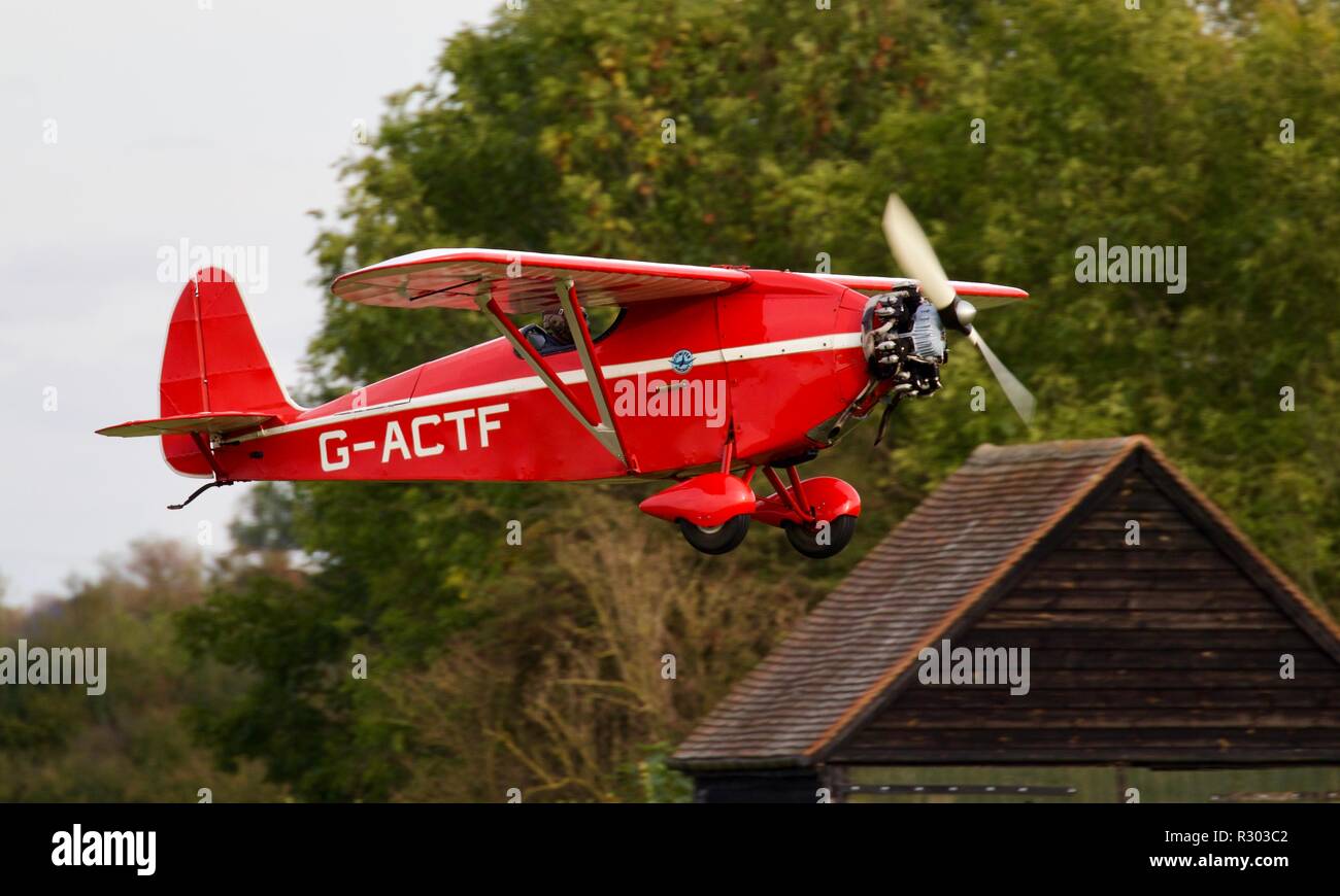 1929 Comper Swift (G-ACFT Stock Photo - Alamy