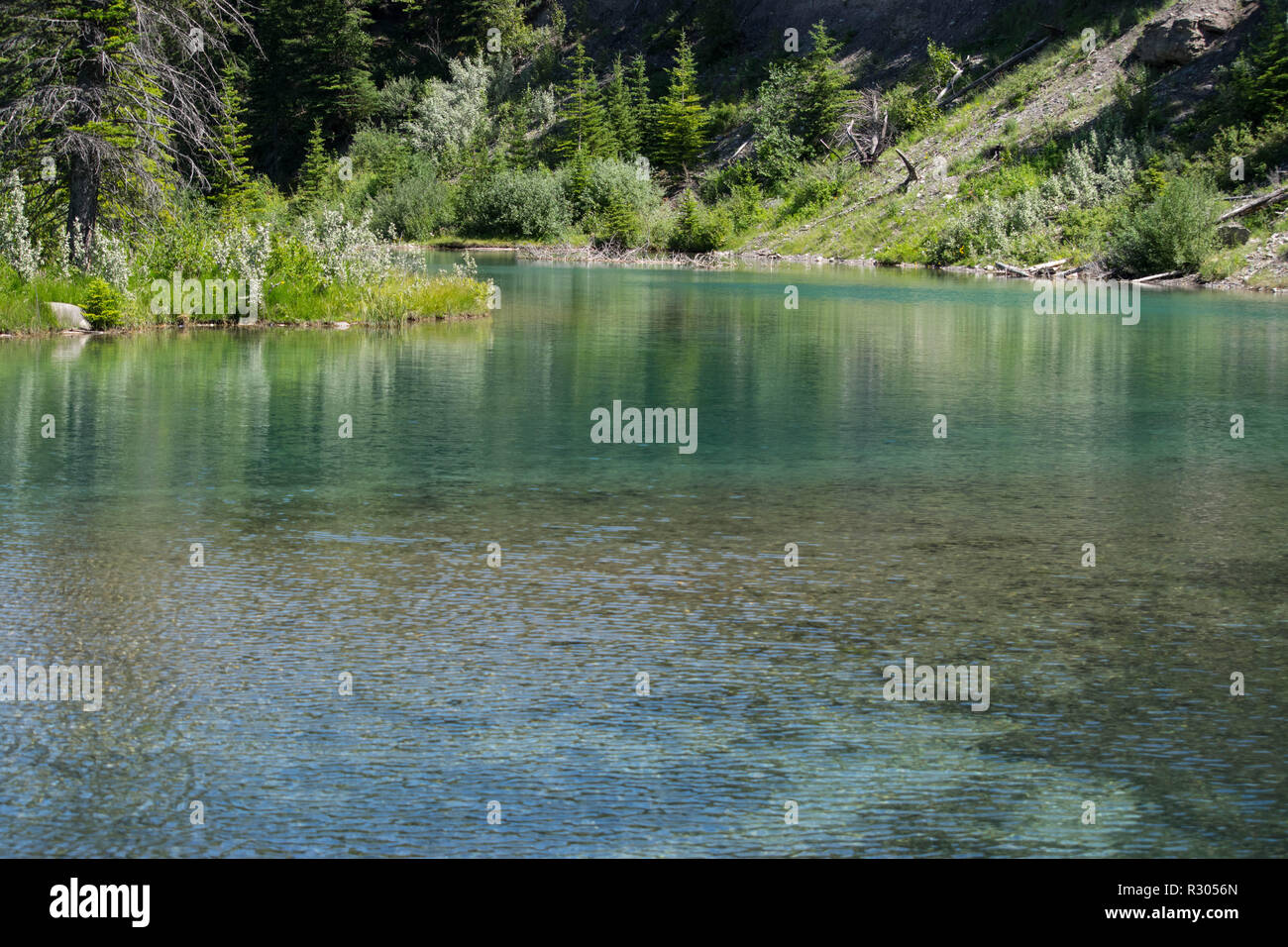 Scenic lakes and ponds hi-res stock photography and images - Alamy