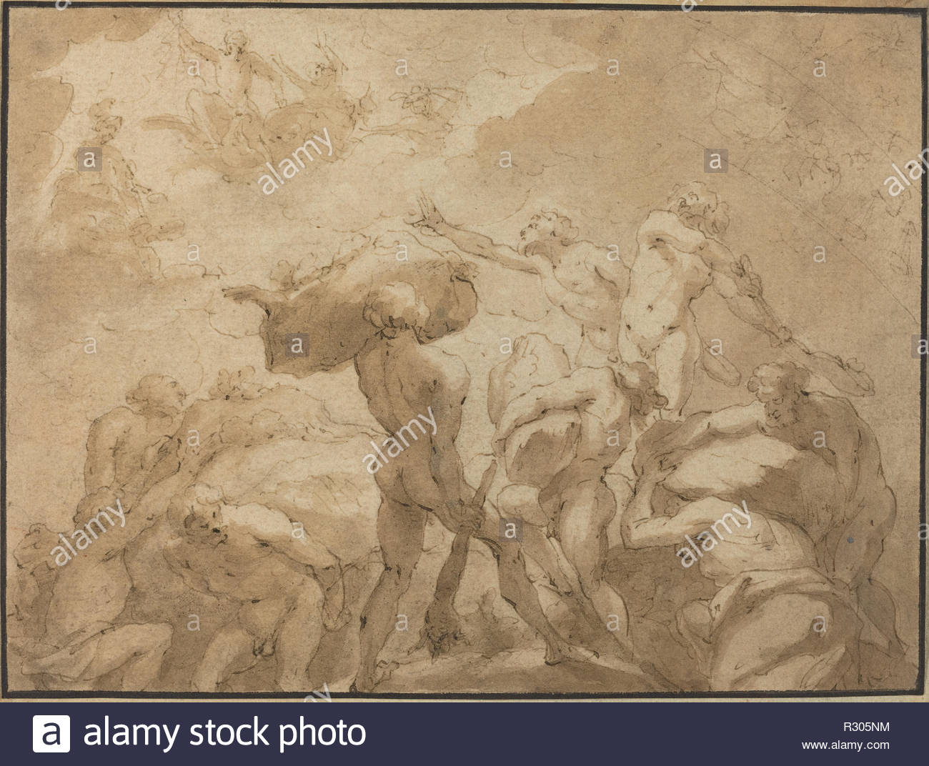 Battle Of Gods And Giants Stock Photos & Battle Of Gods And Giants ...