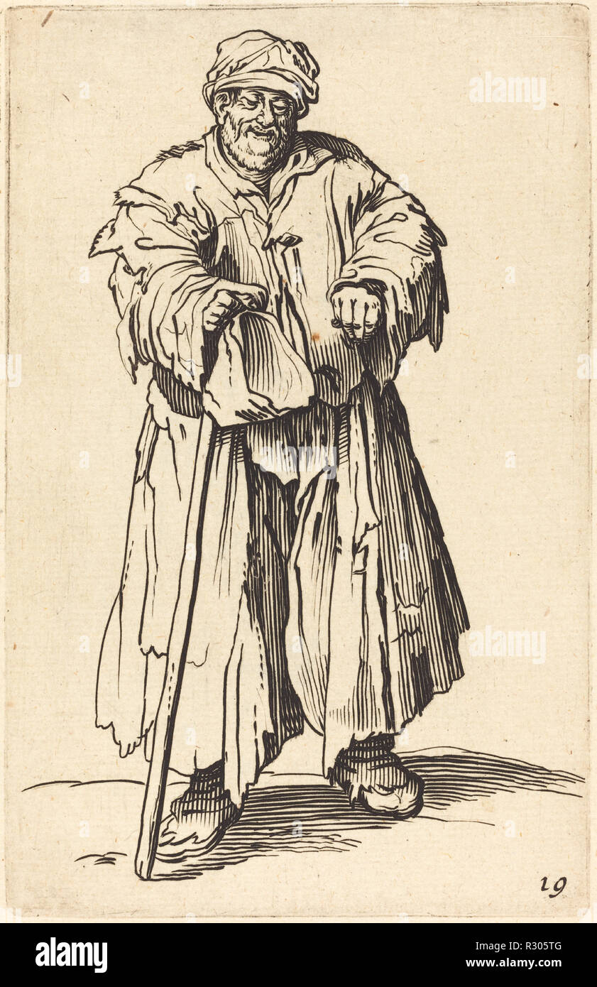Fat Beggar with Eyes Cast Down. Medium: etching. Museum: National ...
