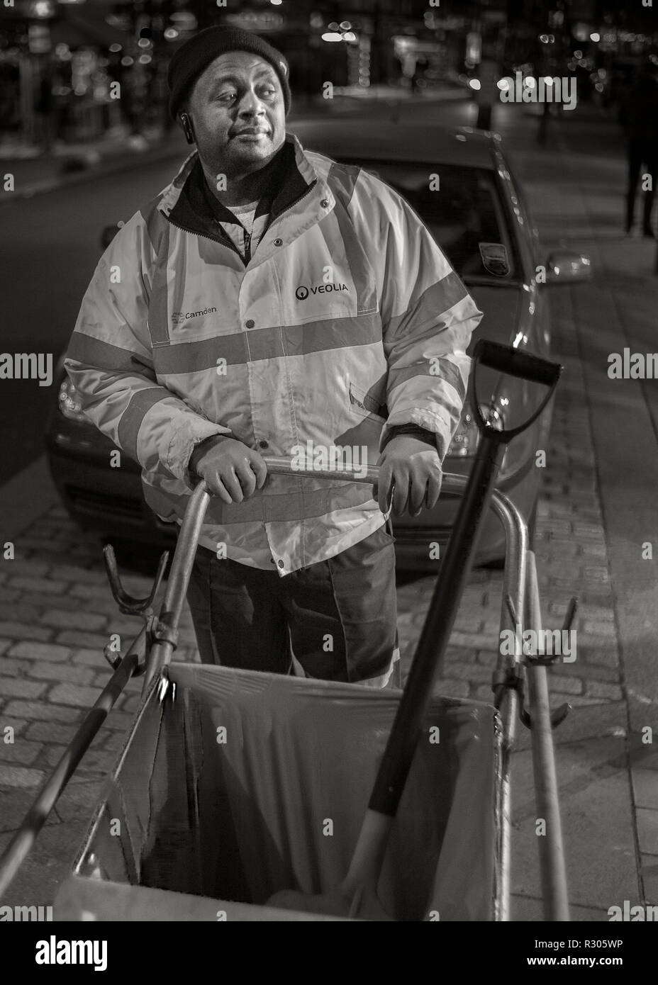 Street cleaning trolley hi-res stock photography and images - Alamy