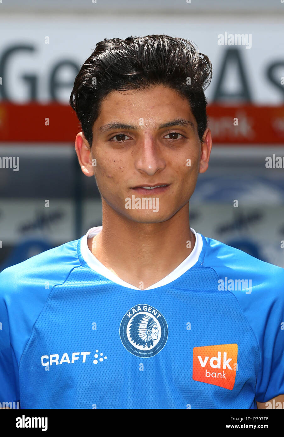 GHENT, BELGIUM - JULY 16 : Ahmed Mostafa pictured during the 2018 ...