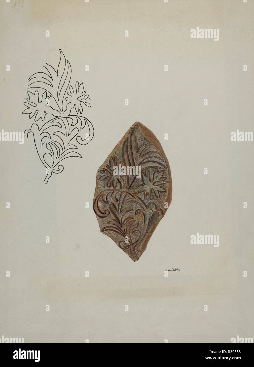 Calico printing hi-res stock photography and images - Alamy