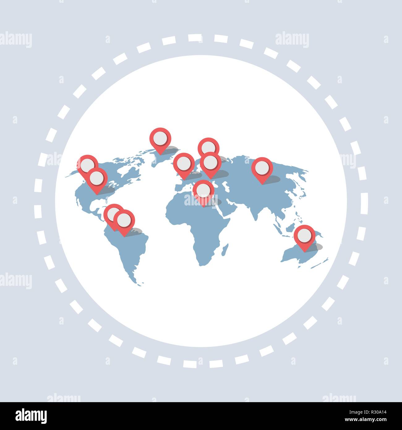Shopping world map hi-res stock photography and images - Alamy