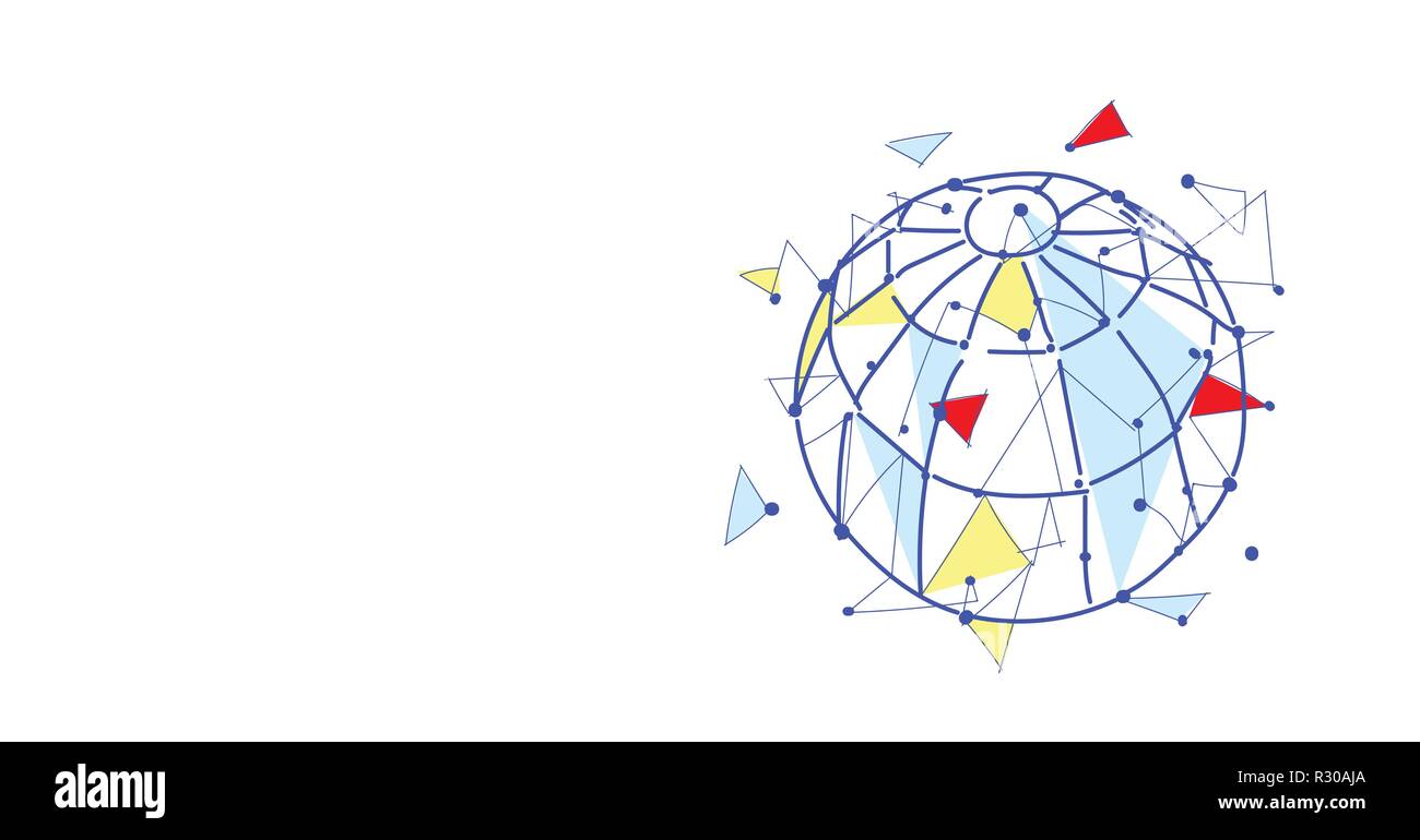 globe icon planet earth map international global connection concept ...