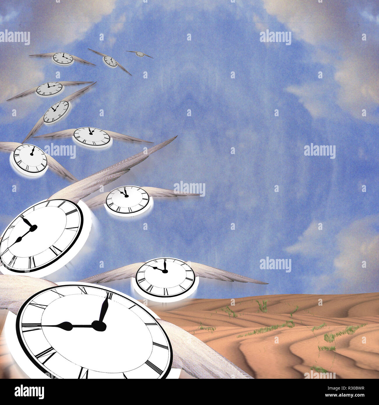 Multiple clocks background hi-res stock photography and images - Alamy