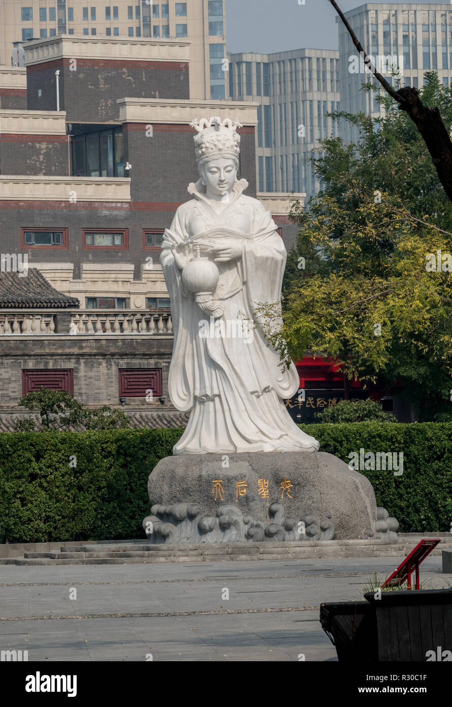 Ancient Chinese Goddess by Cultural Street or Guwenhua Ji in Tianjin ...