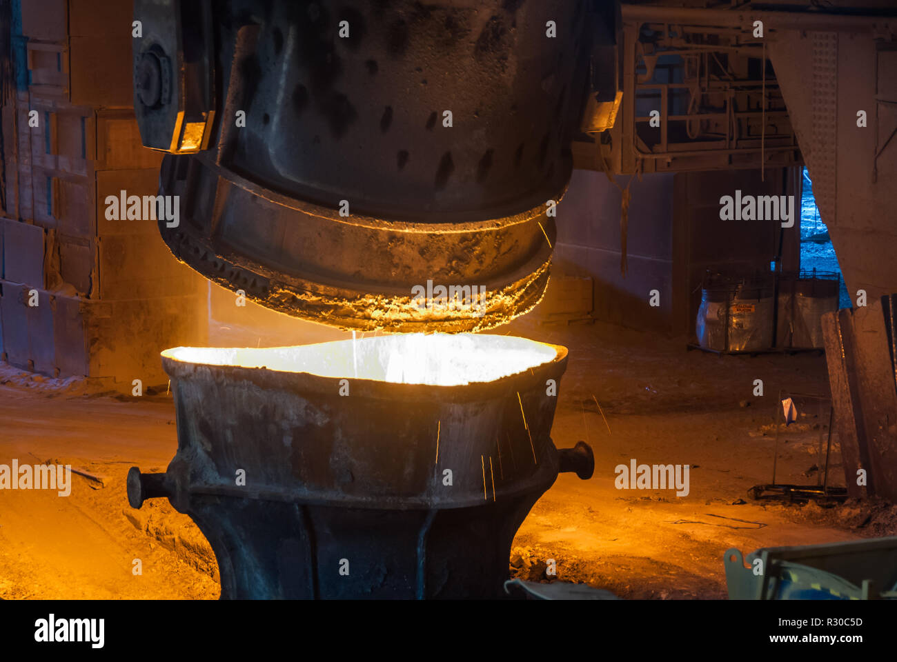 Arbed, steelworks, Metallurgie, pipes, factory, Luxemburg Stock Photo ...