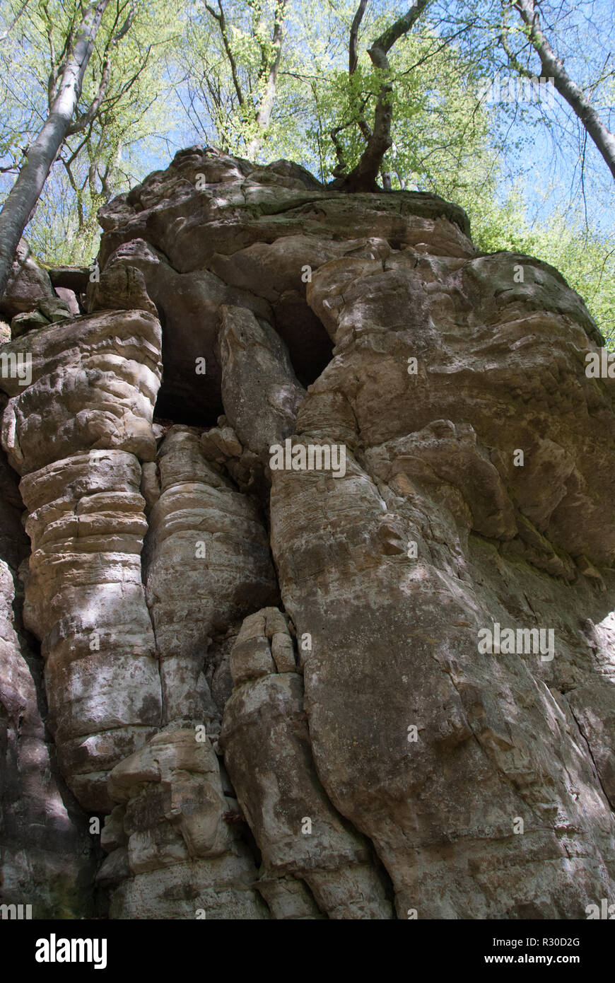 Skull face rock hi-res stock photography and images - Alamy