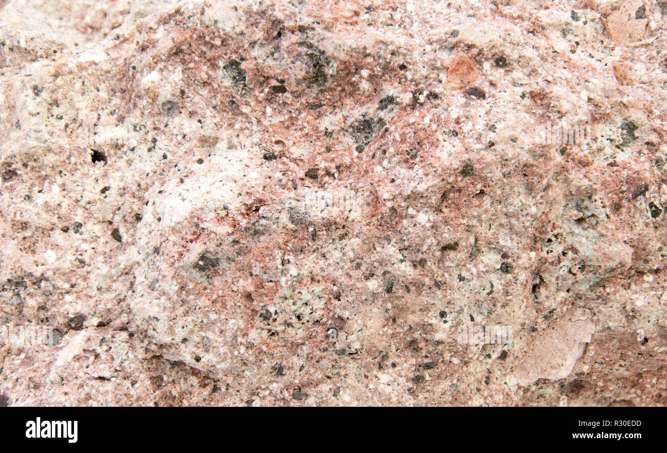 high detailed shot of isolated over white pumicite volcanic rock Stock ...