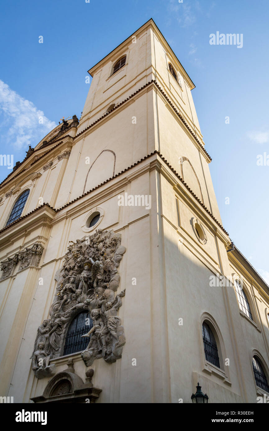 Relief sculpture on facade of the Church of Saint James The Greater ...