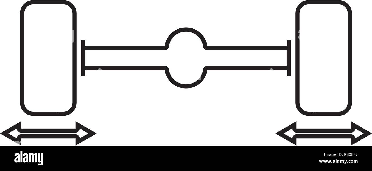 Fix car wheels Computer wheel balancer icon black color vector I flat ...