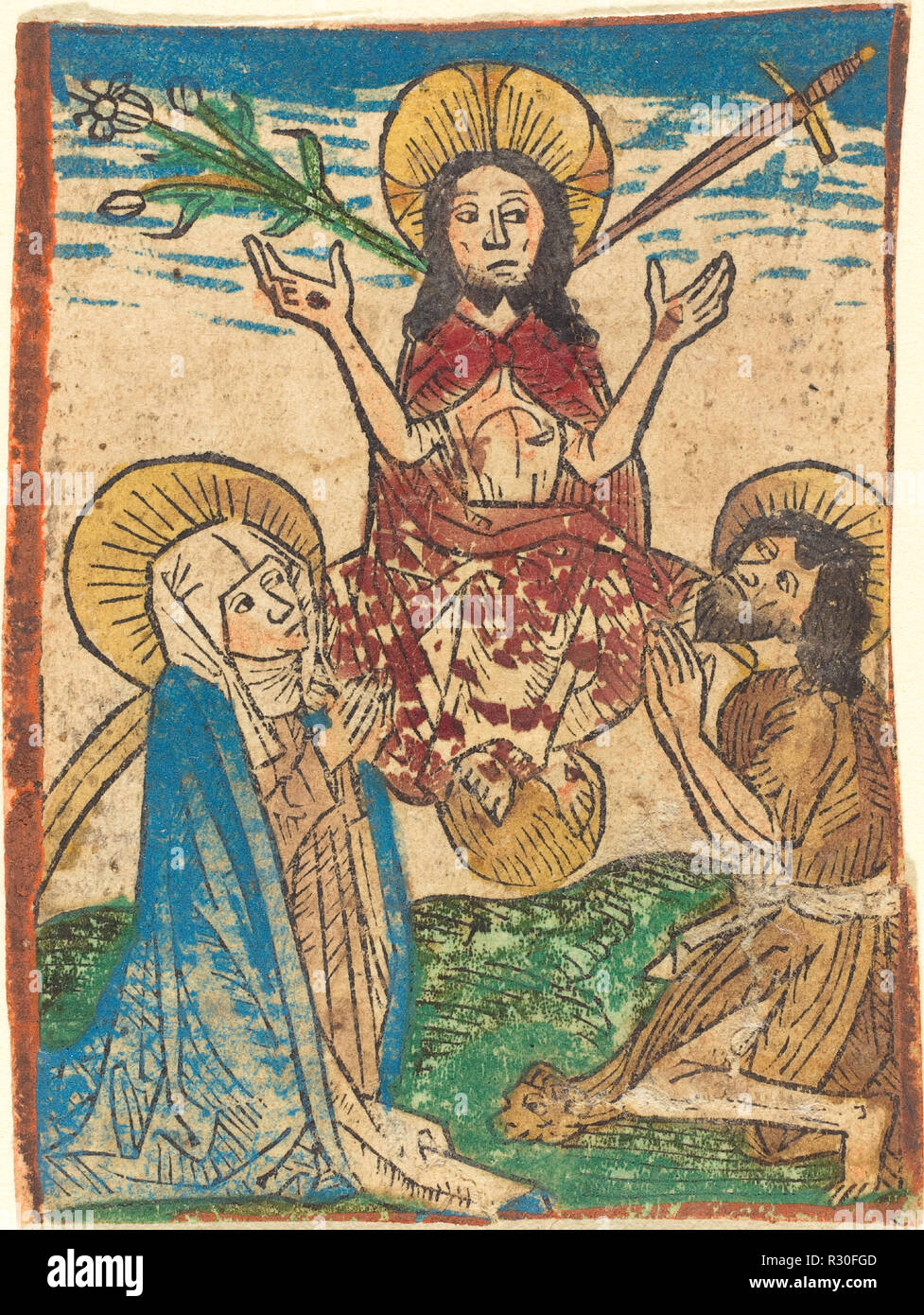 Last Judgment. Dated: c. 1490. Medium: hand-colored woodcut. Museum ...