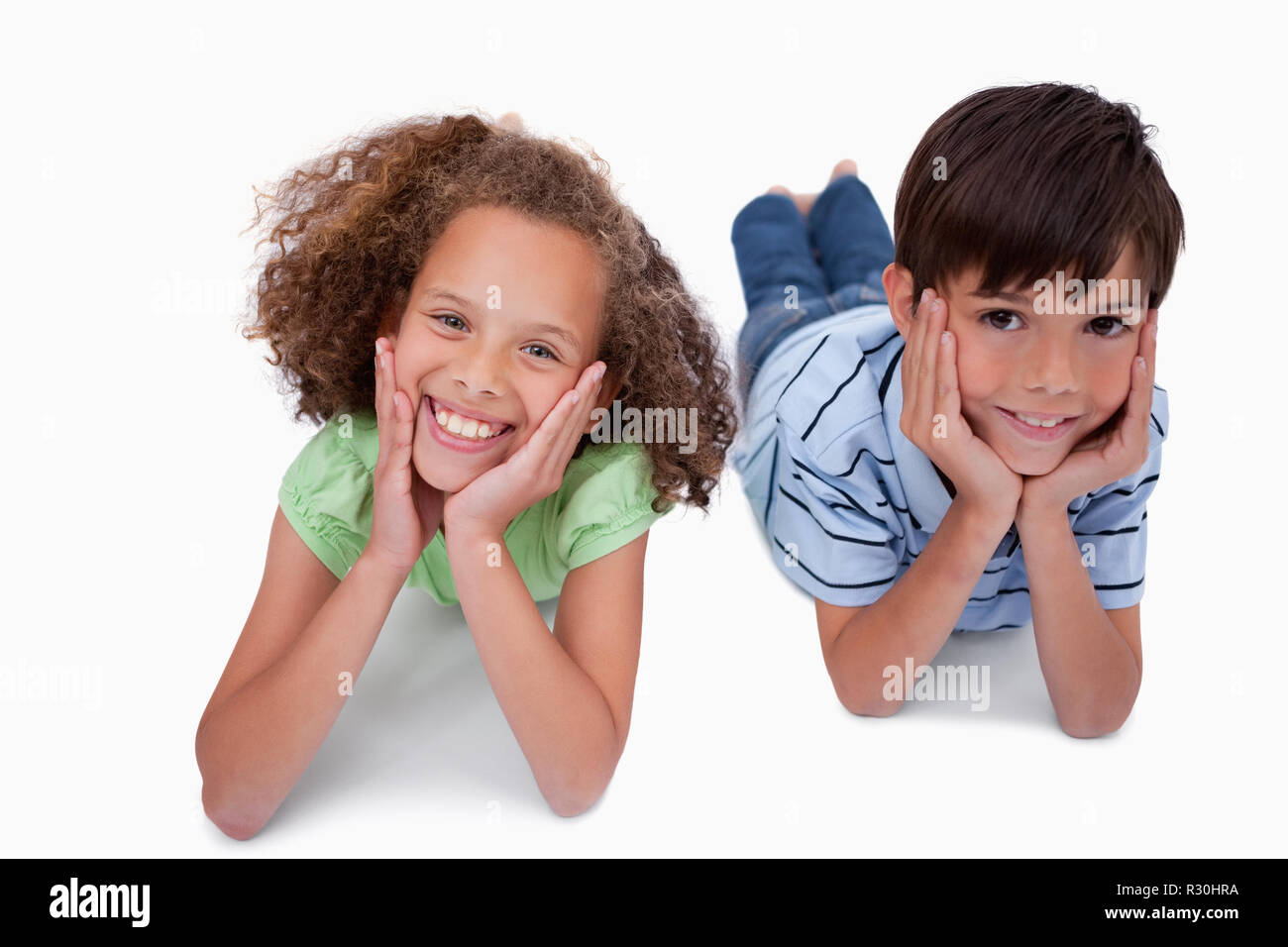Girls affectionate friends Cut Out Stock Images & Pictures - Alamy