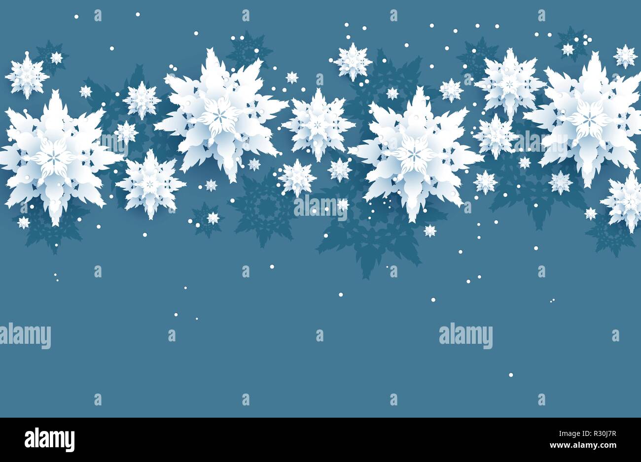 Snow wave decor Stock Vector Image & Art - Alamy