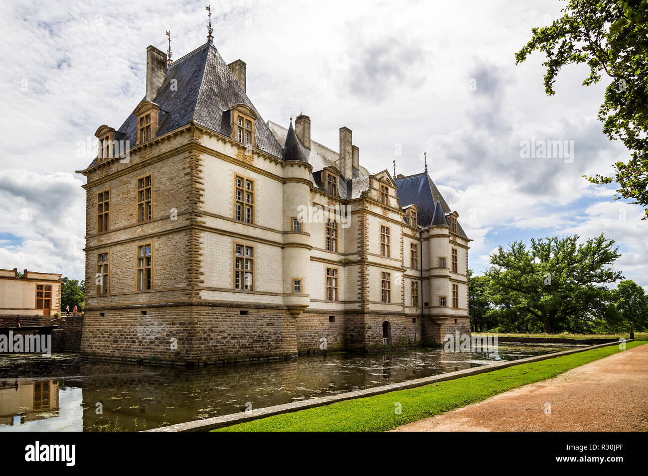Chateau de Cormatin taken in Cormatin, Burgundy, France on 12 June 2013 ...