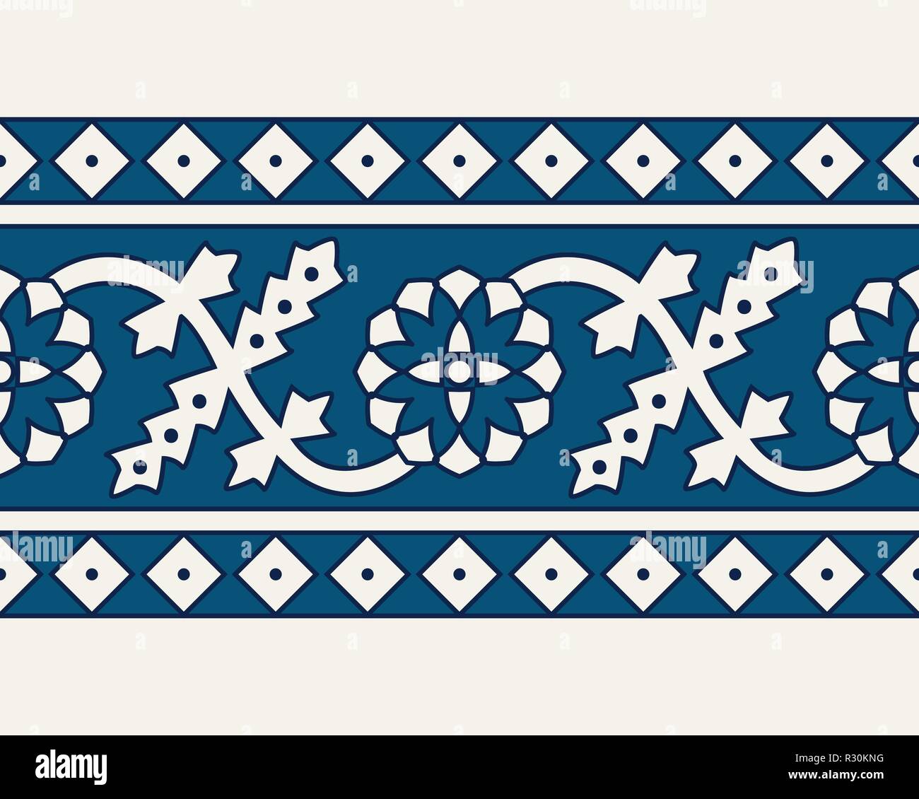 Geometric border hi-res stock photography and images - Alamy