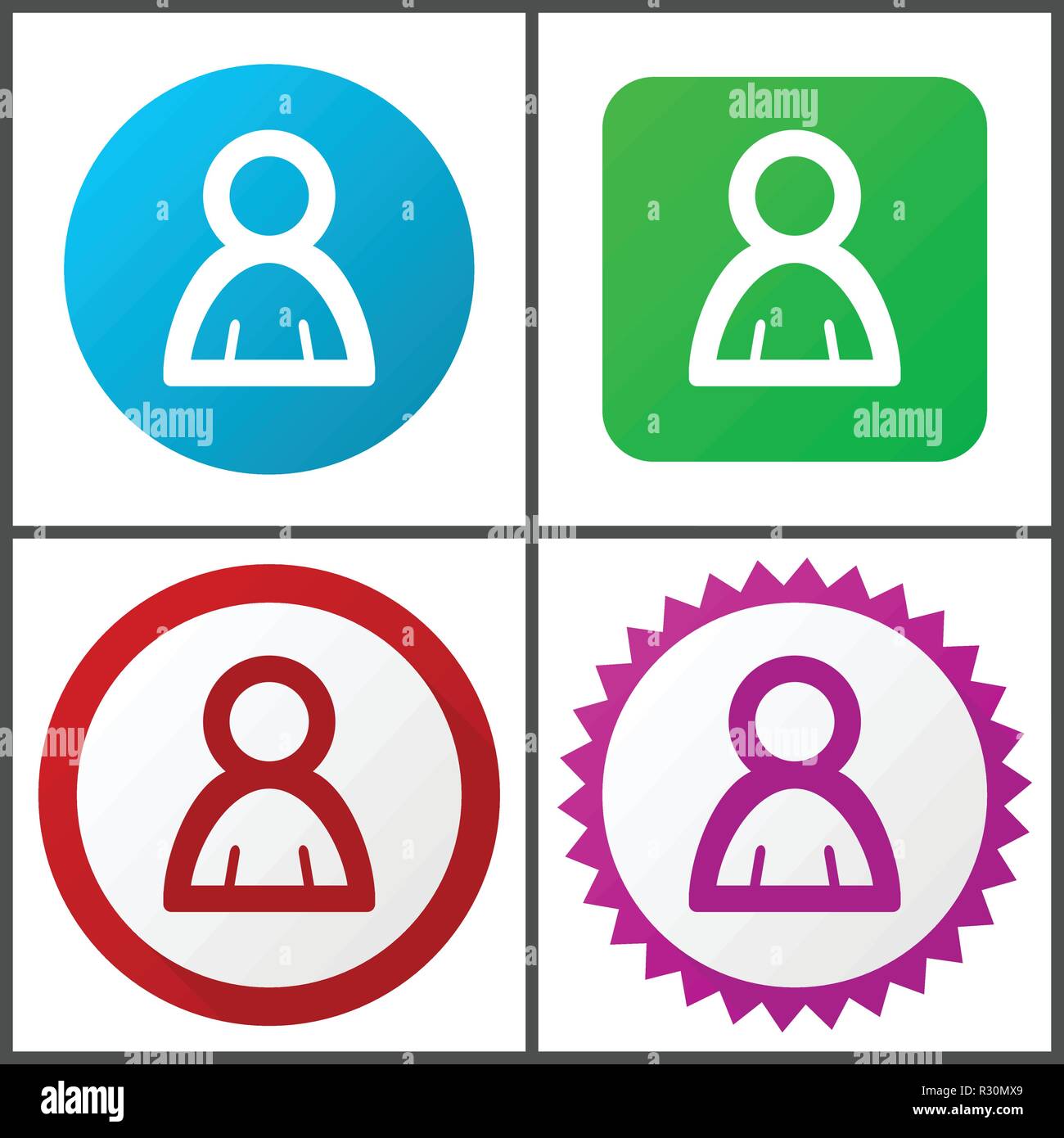Four member Stock Vector Images - Alamy