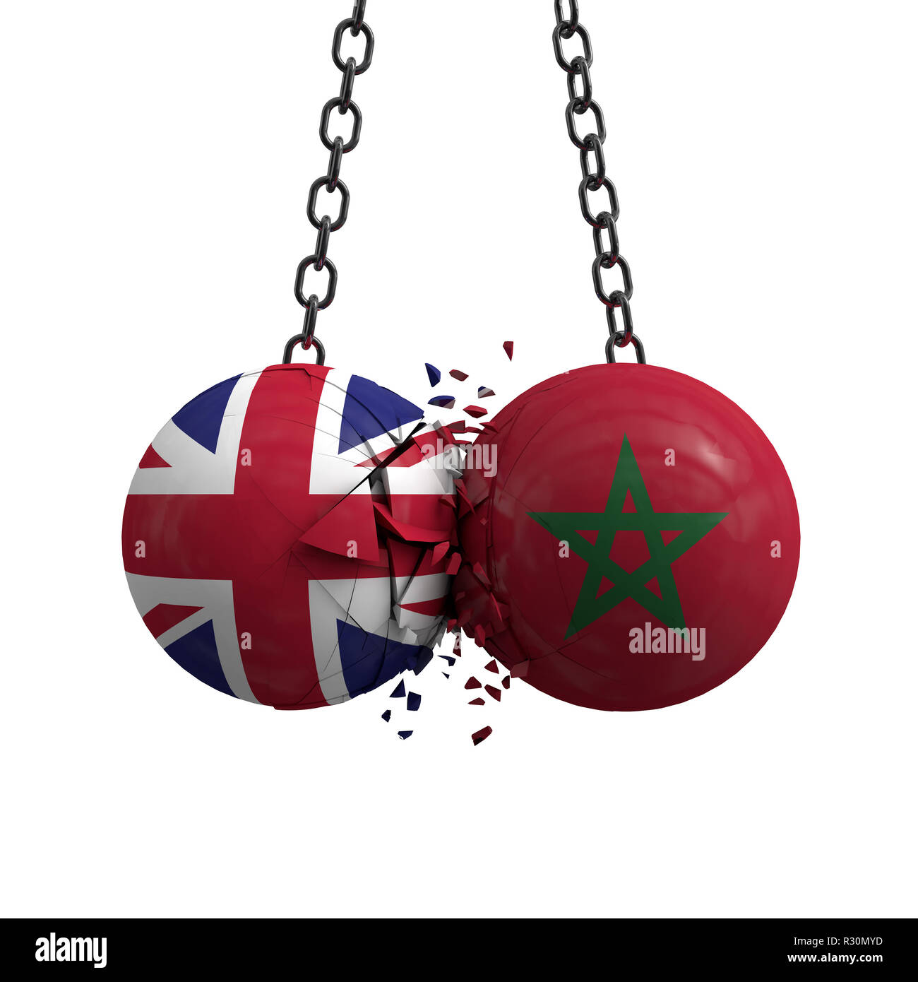 Uk vs morocco hi-res stock photography and images - Alamy