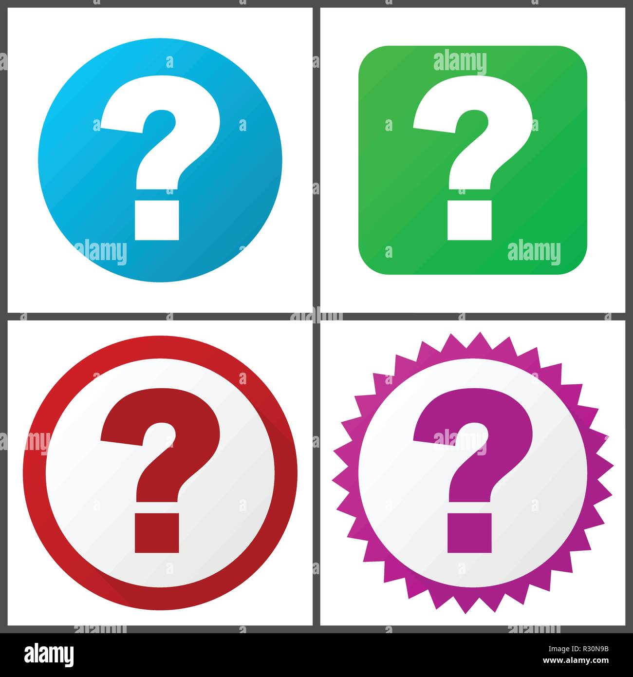 Answers logo Stock Vector Images - Alamy