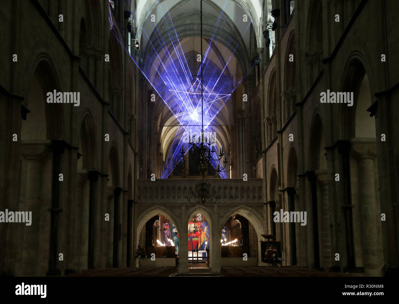 Projected above nave chichester cathedral hi-res stock photography and ...