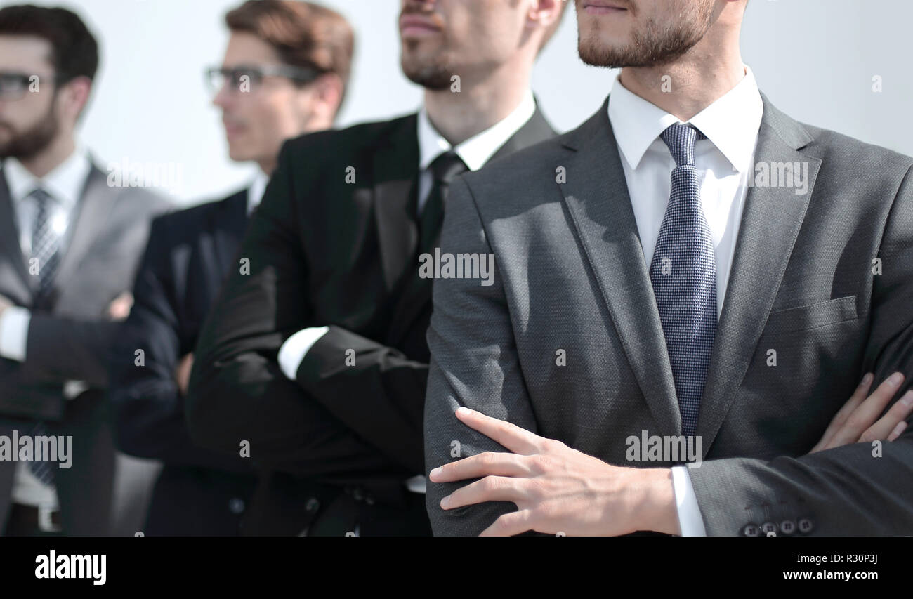 group of serious business people standing in a row Stock Photo - Alamy
